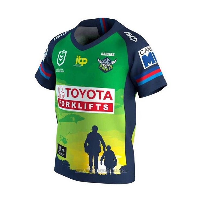 Canberra Raiders Rugby Jersey 2022 Indigenous
