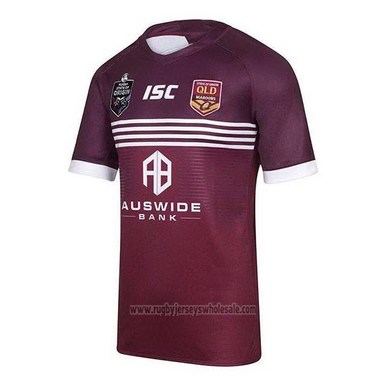 Queensland Maroon Rugby Jersey 2019-2020 Home