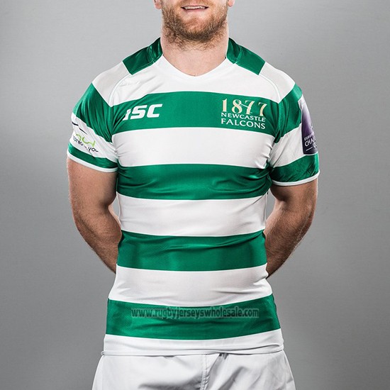 Newcastle Falcons Rugby Jersey 2018 Home